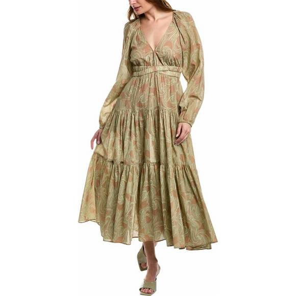 A.L.C. | Dresses | New Alc Iman Dress In Siroccogreen Ash | Poshmark